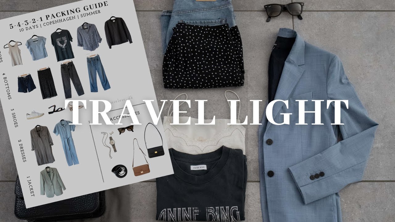 How many items should I pack for a month? - In Your Travel